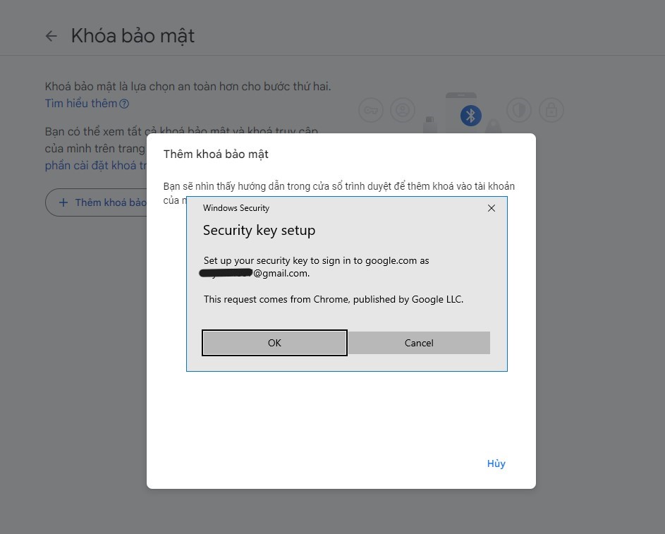 Guide to setting up YubiKey authentication for Google account